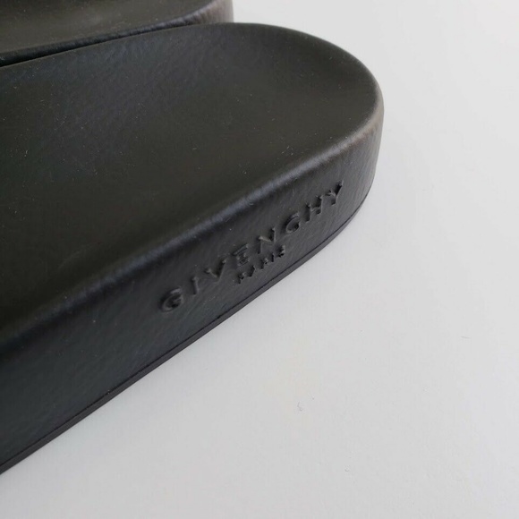 Givenchy | Shoes | Givenchy Paris Signature Sandal Slide Black | Poshmark
